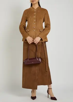 Nour Hammour Honoré Suede Jacket