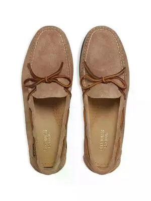 G.H.BASS Suede Deck Shoes - Neutrals