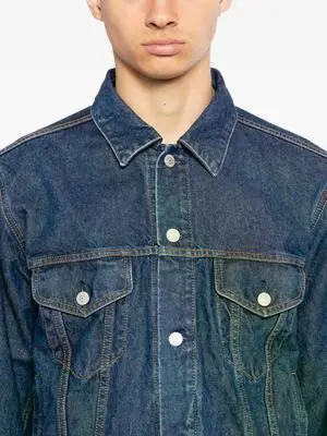MASU Contrast-stitch Denim Jacket