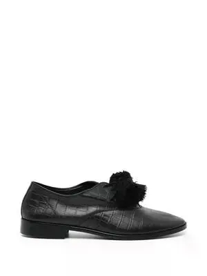 MIDORIKAWA Pompom Oxford Shoes