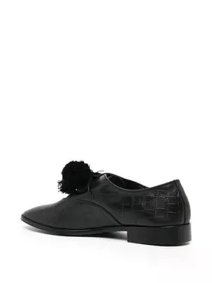 MIDORIKAWA Pompom Oxford Shoes