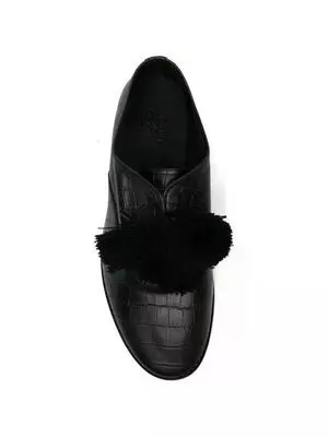 MIDORIKAWA Pompom Oxford Shoes