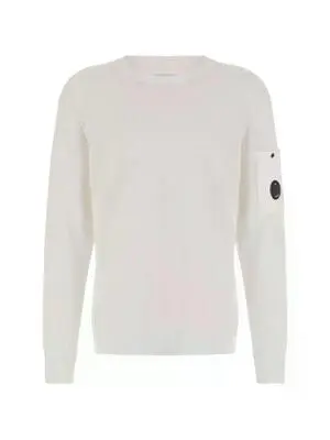 C.P. COMPANY Crew Neck Sweater - Neutrals