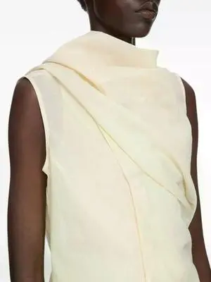 Rick Owens Draped Sleeveless Shirt