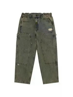 AAPE BY *A BATHING APE Logo Jeans - Blue