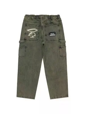 AAPE BY *A BATHING APE Logo Jeans