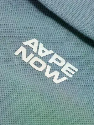 AAPE BY *A BATHING APE Aapenow Moonface Polo Shirt - Blue