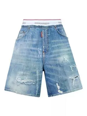 Dsquared2 Distressed Shorts For Men