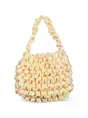 MIISTA Mini Theodore Ruched Shoulder Bag