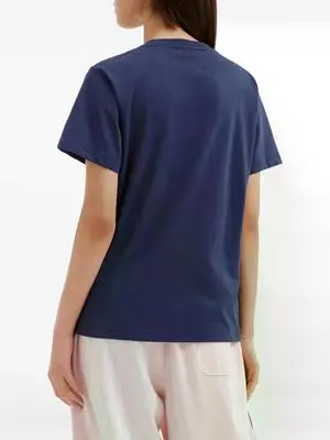 FINGERCROXX Dark Cotton Graphic T-shirt - Blue