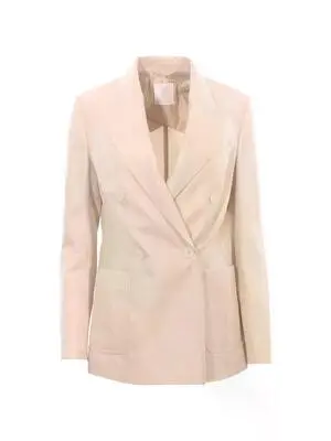 Eleventy Double-breasted Blazer - Neutrals