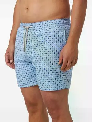 MC2 SAINT BARTH Lighting Drawstring Swim Shorts - Blue