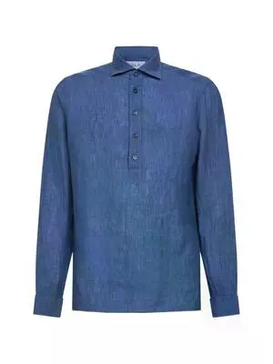 D4.0 Buttoned Linen Shirt