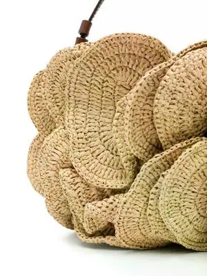 Farm Rio Raffia Shoulder Bag