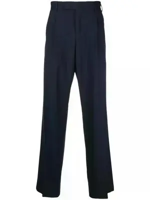 PT TORINO Tailored Wool Trousers With Keyring Detail