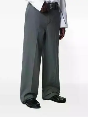 LARDINI Belted Waist Trousers