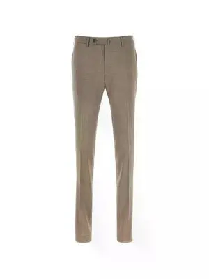 PT TORINO Buttoned Trousers - Neutrals