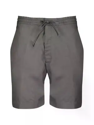 Officine Générale Phill" Drawstring Waist Shorts - Grey
