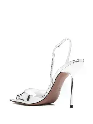 Paris Texas Stiletto Heel Slingback Sandals