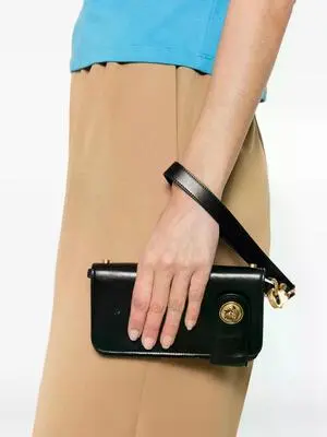 Versace Medusa Leather Clutch Bag
