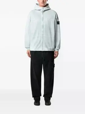 Stone Island Zip-up Cotton Hoodie