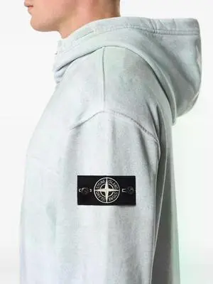 Stone Island Zip-up Cotton Hoodie