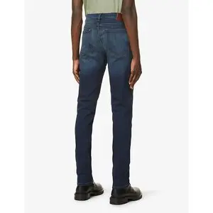 Paige Federal Slim-fit Straight-leg Denim Trousers