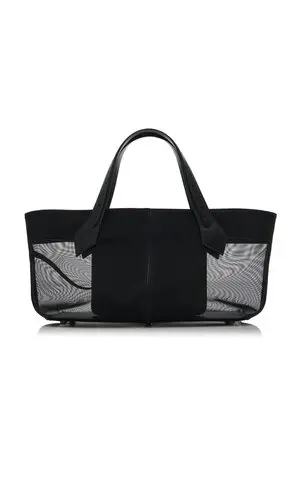 Proenza Schouler Chelsea East/west Mesh Tote Bag - Black