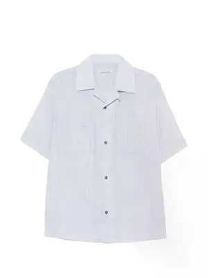 CARTER YOUNG Pocket Seersucker Shirt