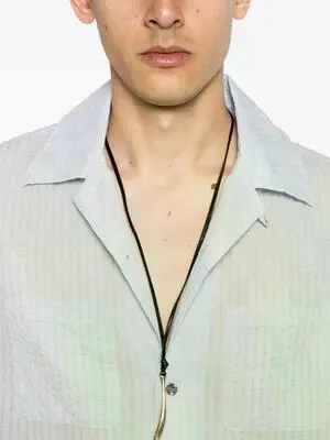 CARTER YOUNG Pocket Seersucker Shirt
