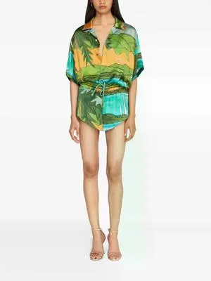 DONDE ESTEBAN Magdalena Printed Shorts