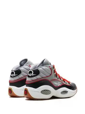 REEBOK High Top Lace-up Sneakers - Grey