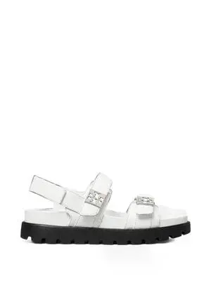 Tory Burch Logo Detail Sandals