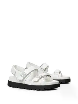 Tory Burch Logo Detail Sandals