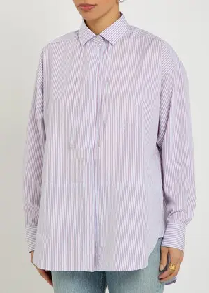 RÙADH The Dune Striped Cotton Shirt