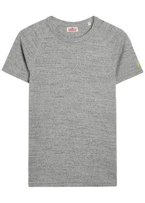 STRETCH FRAISE Ribbed Stretch-cotton T-shirt