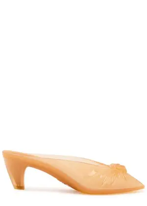 Chloé Jelly 55 Knotted Mules - Brown