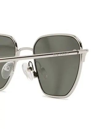 Alexander McQueen D-frame Sunglasses