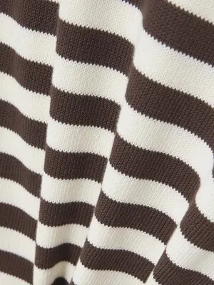 Posse Lara Striped Cotton Sweater - Multi