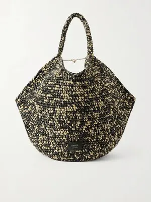 Khaite Lotus Two-tone Woven Tote - Multi