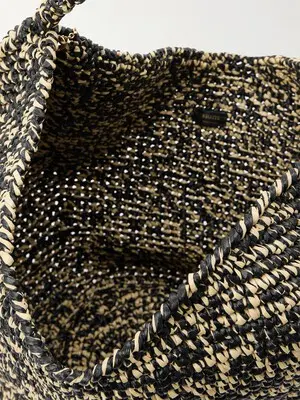 Khaite Lotus Two-tone Woven Tote - Multi