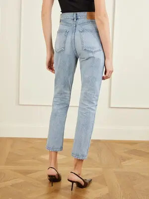 Saint Laurent High-rise Slim-leg Jeans