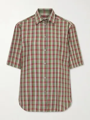 Acne Studios Wool Checked Shirt - Multi