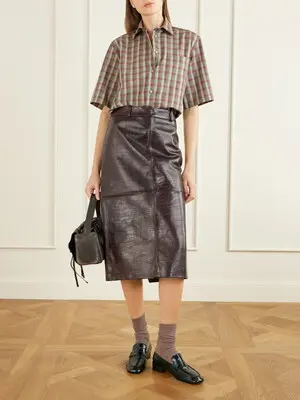 Acne Studios Wool Checked Shirt