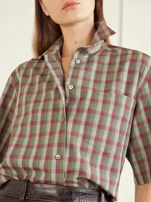 Acne Studios Wool Checked Shirt