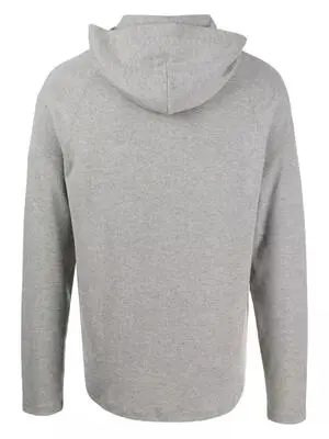 Vince Twill-weave Long-sleeve Hoodie