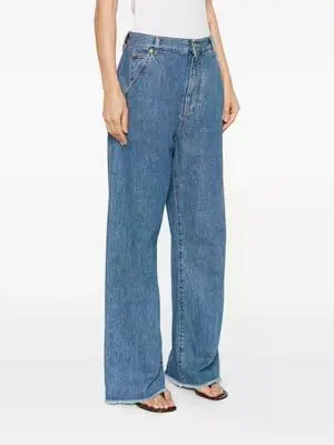 DARKPARK Sienna Frayed-hem Jeans