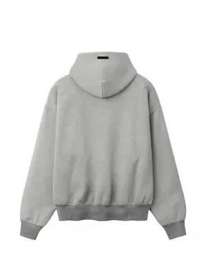 Fear Of God Mélange Effect Logo Patch Hoodie
