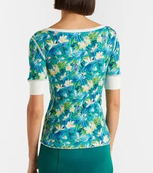 Chloé Floral Cotton-blend Bowling Shirt