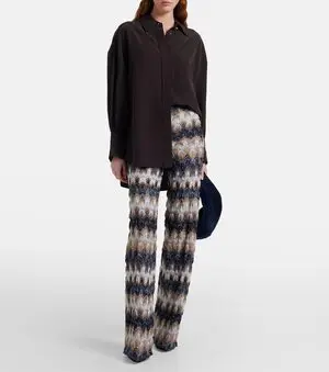 Missoni Lame Wide-leg Trousers